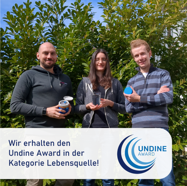 hydrop gewinnt Undine Award 2023 - hydrop systems